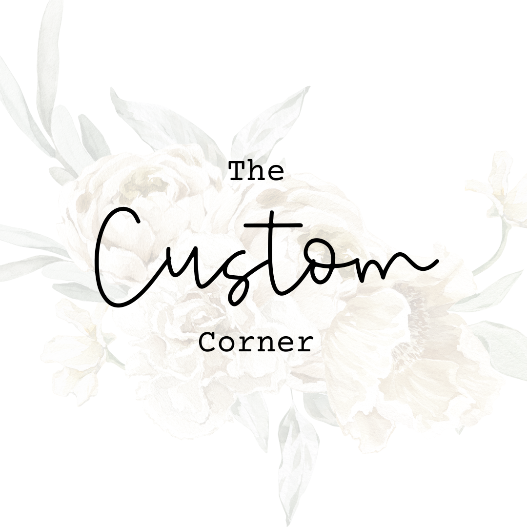 The Custom Corner – STC Monograms