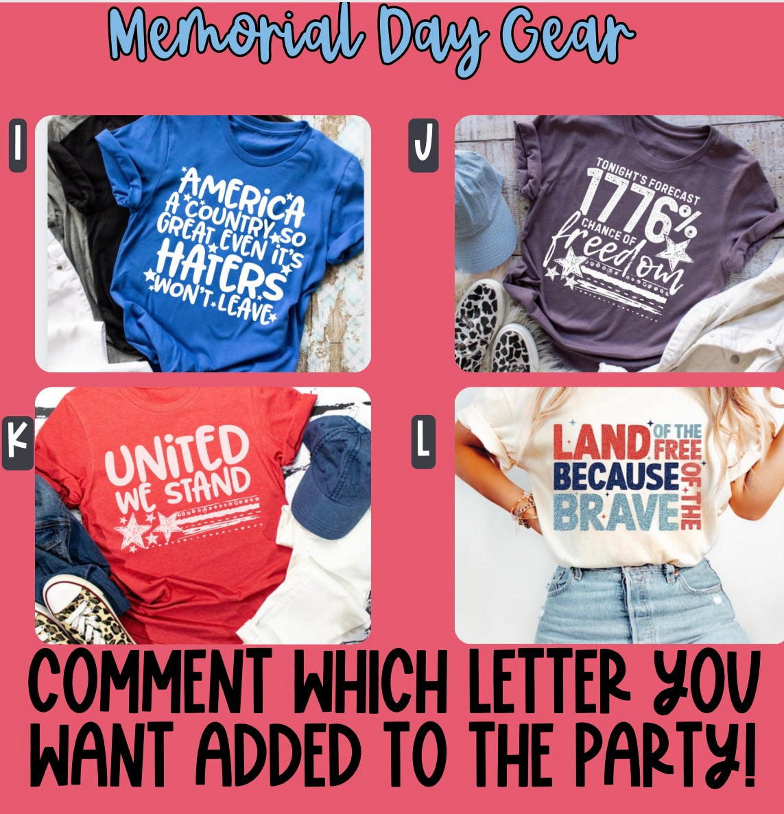 Memorial Day April Partee – STC Monograms