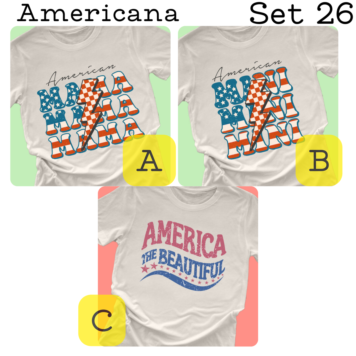 Americana Sets 24-26 – STC Monograms