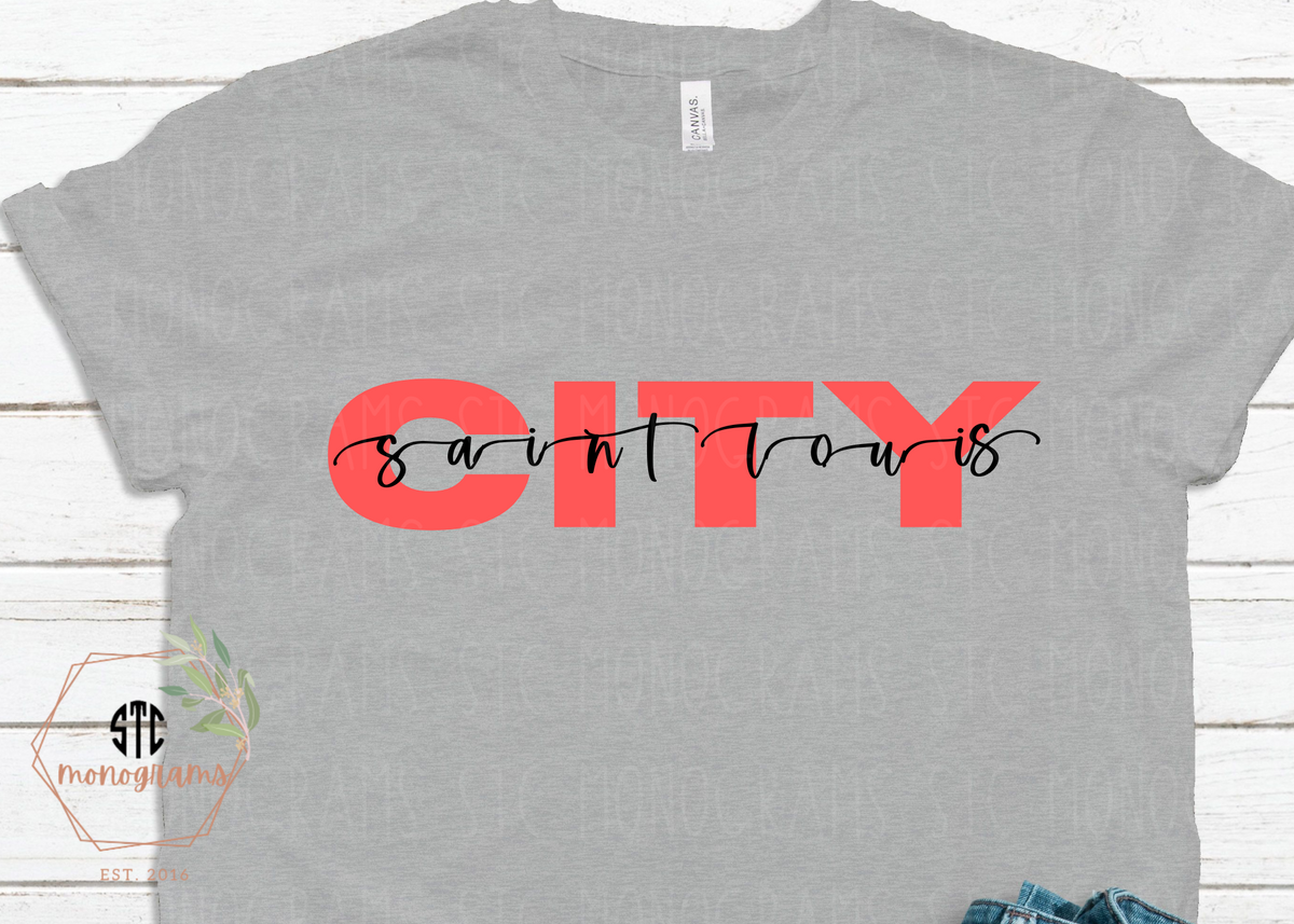 St. Louis City Script – STC Monograms